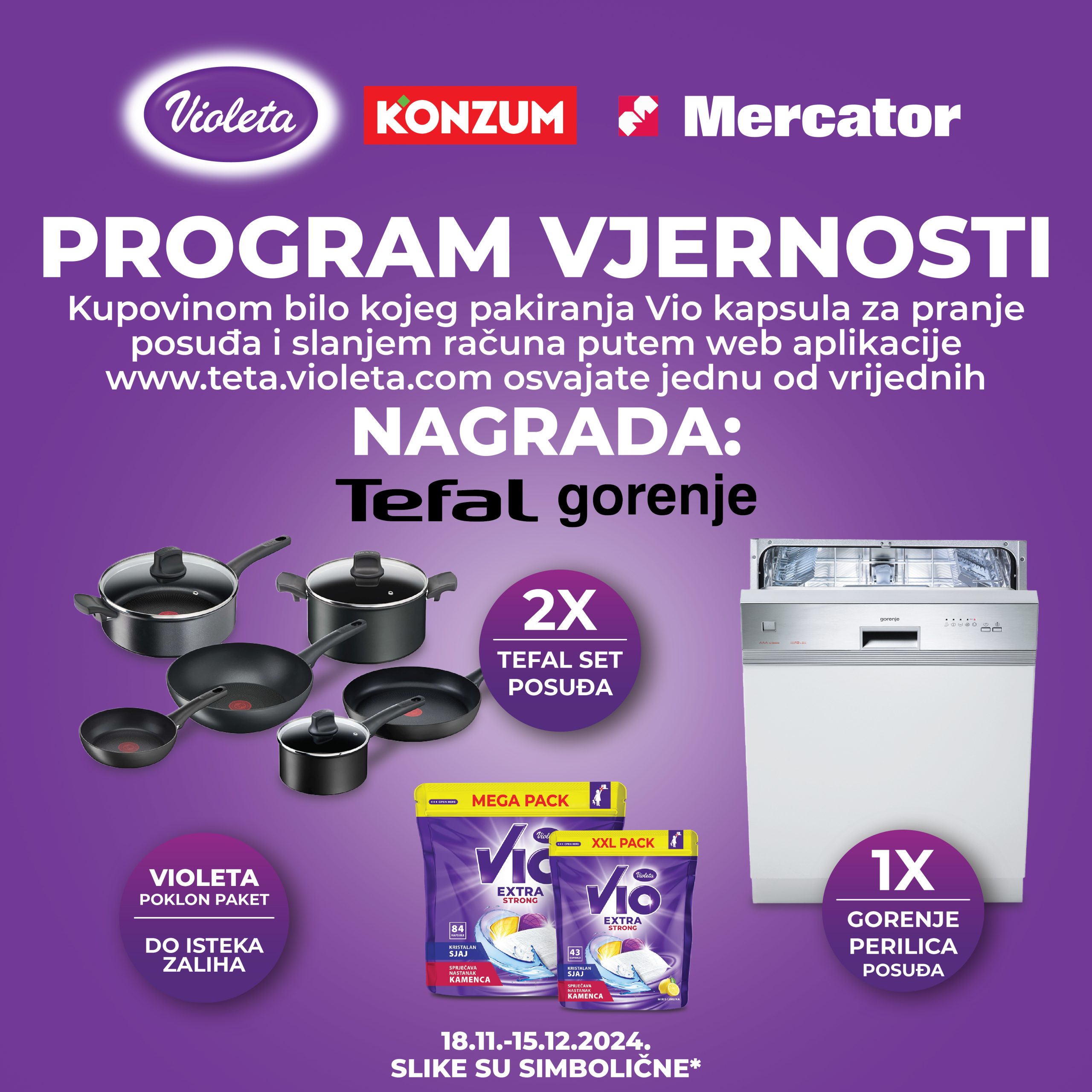 Program vjernosti - Violeta & KONZUM/MERCATOR - BiH - Teta Violeta